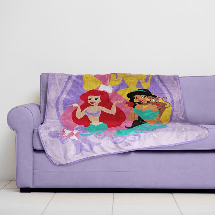 Disney Princesses - plaid polaire extra doux - 130x150 cm - 100% ...