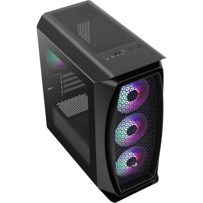 Aerooneminifrost, Boîtier Pc Micro Atx, 4 Ventilateurs, 2 Panneaux ...
