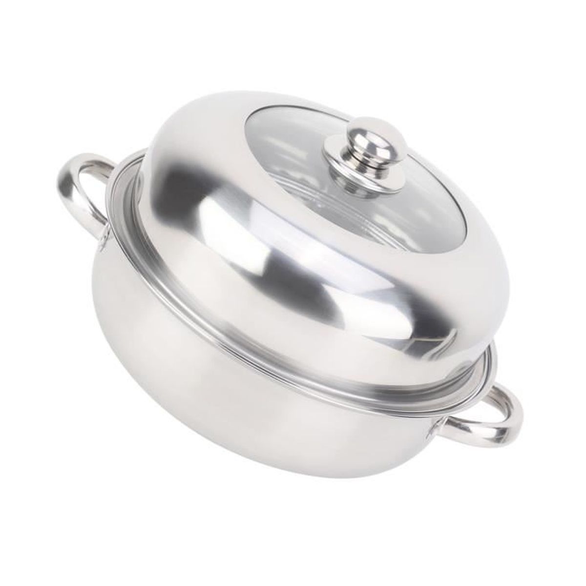 Pot de cuisson à la vapeur, marmite de cuisson en acier inoxydable ...