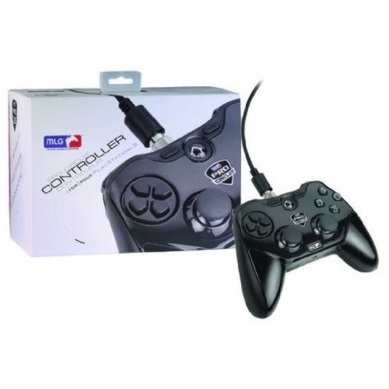 Manette Filaire Major League Gaming Pro-Circuit PS3 - MADCATZ - Noir ...