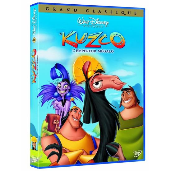DISNEY Classiques - DVD Kuzco, l'empereur mégalo - Cdiscount DVD