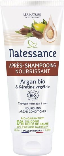 Après-Shampooing Nourrissant-Argan Bio & Kératine Végétale 200Ml[J194] - Cdiscount Au quotidien