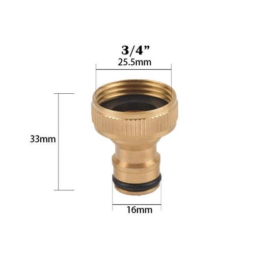 Pièce détachée arrosage,Connecteurs rapides pour tuyaux d'arrosage,filetage 1-2-3-4 ...