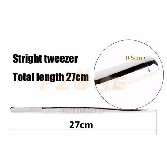 Tweezers nez rond VIV – pinces à plante aquatique en acier inoxydable ...