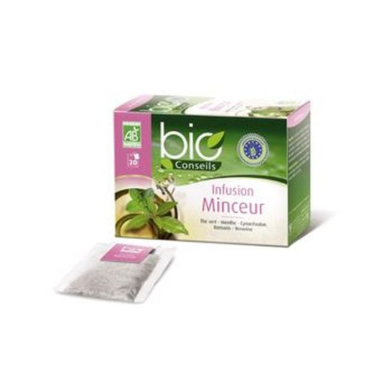 Bio Conseils Infusion Minceur bio 20 sachets 30g - Cdiscount Au quotidien