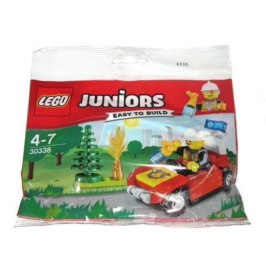 LEGO 30338 Voiture de pompiers (Polybag) - Juniors - Cdiscount Jeux ...