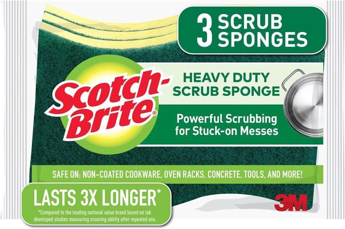 Scotch-Brite Éponges Scotch-Brite: Heavy-Duty Sponge / 3-Pack (Jaune Et ...