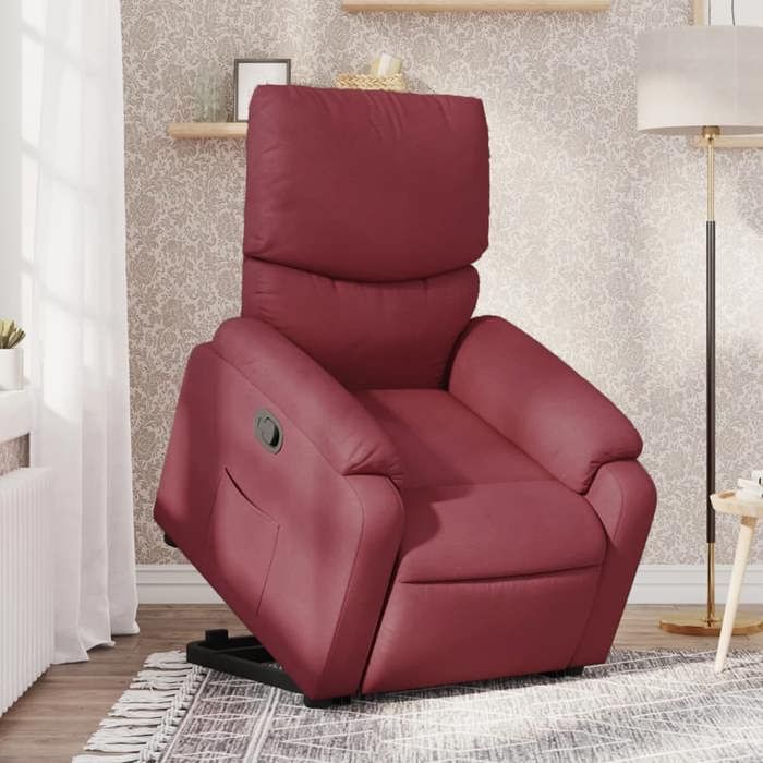 BONNIE®（Rouge）Fauteuil releveur - dossier inclinable/135 degrés - rouge ...