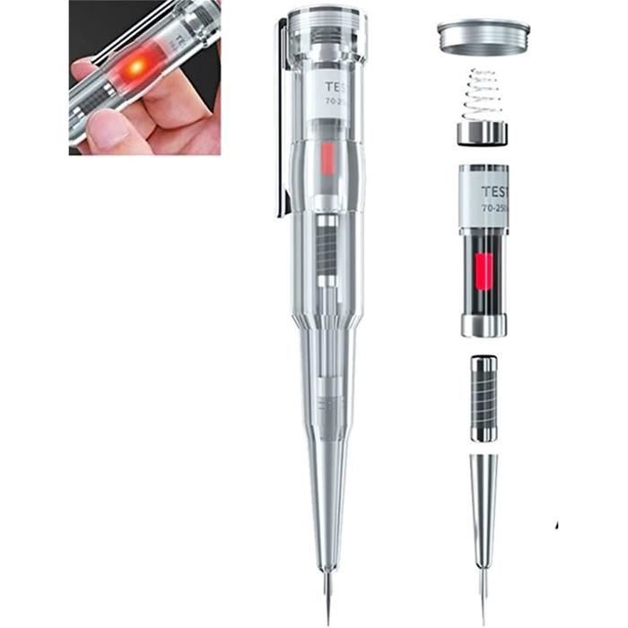 Testeur Électrique Réactif Stylo Testeur De Tension Sans Contact Stylo ...