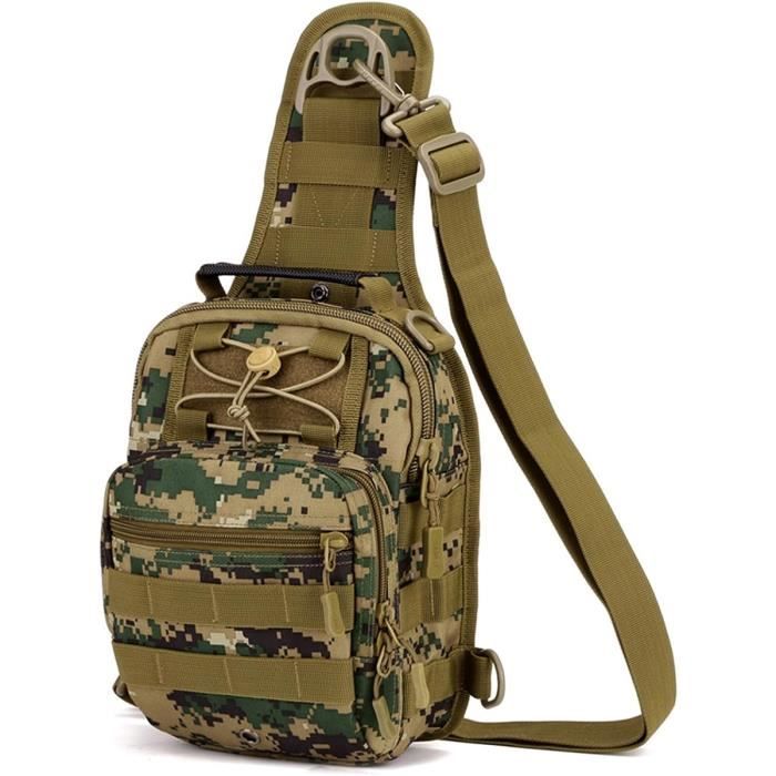 Sac Bandoulière Sac D'Epaule Tactique Militaire Molle Sacoche Pour Les ...