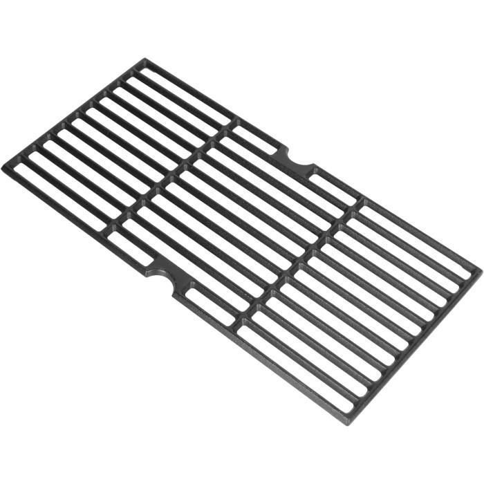 Grille de barbecue en fonte 43 x 20,5 cm pour Enders Monroe 3 Pro, Enders Boston 3, Charbroil ...