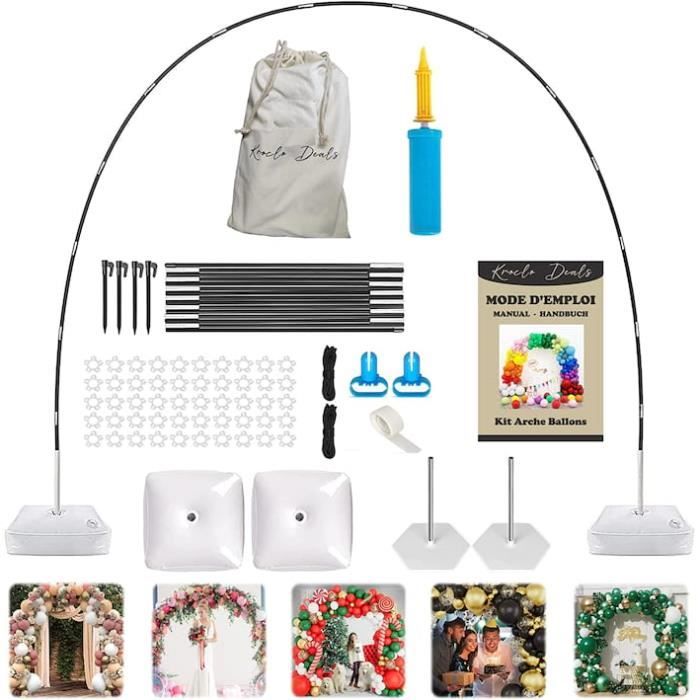 Arche ballon, kit arche ballon, support arche ballon réutilisable ...