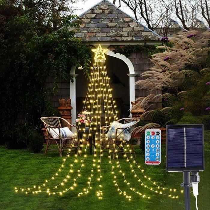 Guirlande De Noel Exterieur Solaire