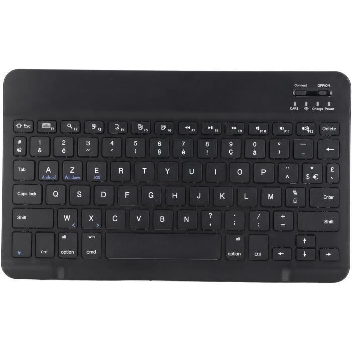 Clavier Sans Fil, Clavier France Étanche Fin 10 Pouces Avec Texture En ...