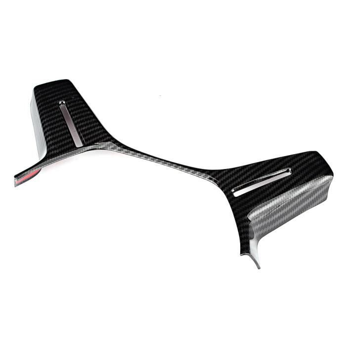 Dilwe housse de volant Modèle de fibre de carbone de garniture de brillant de volant ABS adapté ...