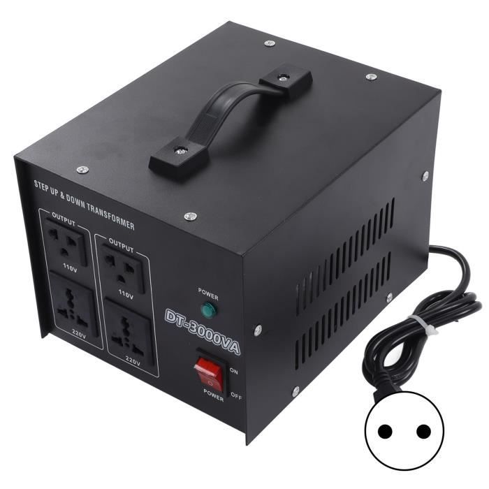 EJ.life Transformateur de puissance Transformateur de tension de 3000 W ...