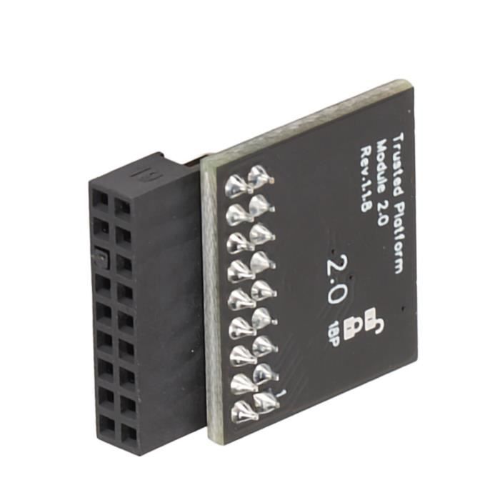 EJ.life TPM 2.0 Security Module, LPC Interface 18Pin TPM 2.0 Encryption Security Module for ...