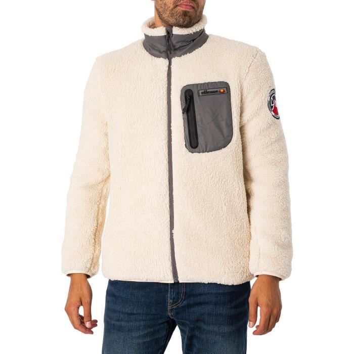 Veste Arbio - Ellesse - Homme - Blanc Blanc - Cdiscount Prêt-à-Porter