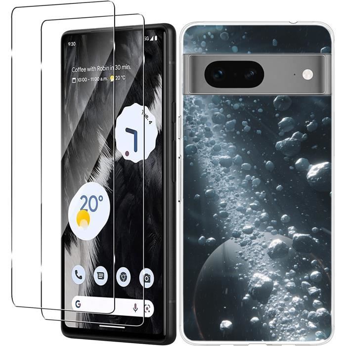 Coque Google Pixel 7 6.3" + 2Pack Verre Trempé Film Protection D'écran ...