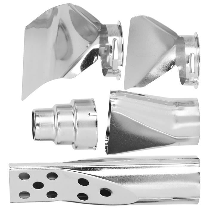 Qiilu Buse de pistolet de soudage Buse de Pistolet Thermique, Couvercle de Buse Coudée ...
