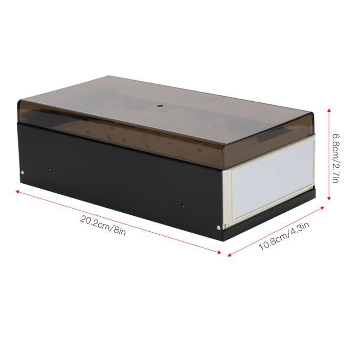 Tbest Bo te De Rangement Pour Cartes De Visite Avec Grande Capacit De tbest-bo-te-de-rangement-pour-cartes-de-visite-avec-grande-capacit-de