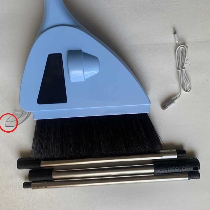 Balayeuse Sans Fil 2 En 1 Avec Aspirateur Intégré,Plus Besoin De Se ...