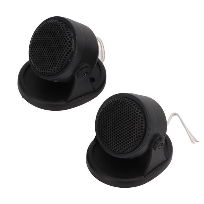 ZER-Paire de mini tweeters de voiture haut-parleurs audio 101dB 5-20KHz ...