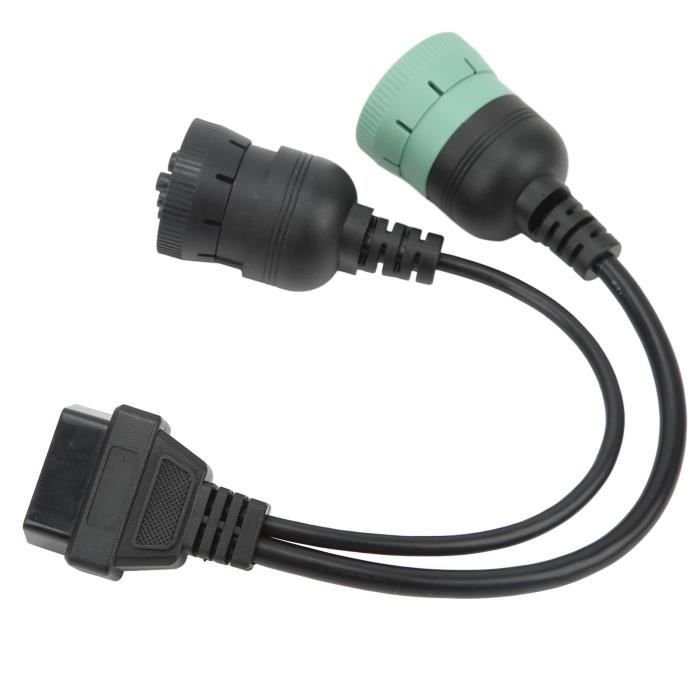 RAN câble séparateur OBDII Y Câble de camion OBD2 OBDII 16Pin femelle à ...