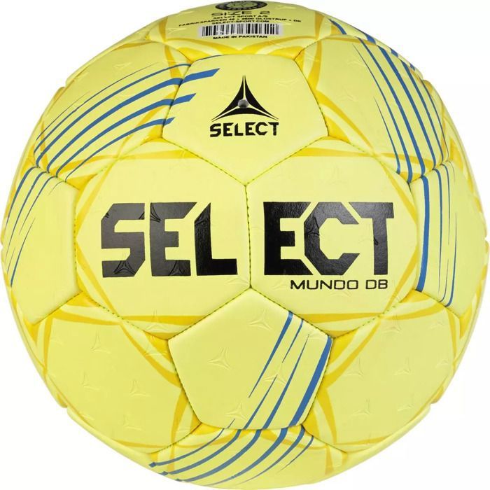 Ballon Handball - SELECT - Mundo DB V24 - Couleur Jaune - Mixte ...