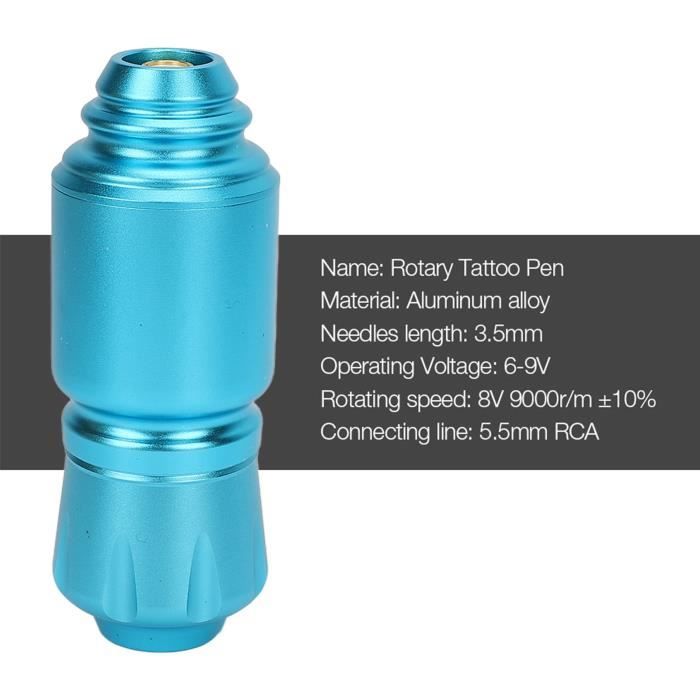LAT Kit de stylo de tatouage, stylo de moteur de tatouage de fusée ...