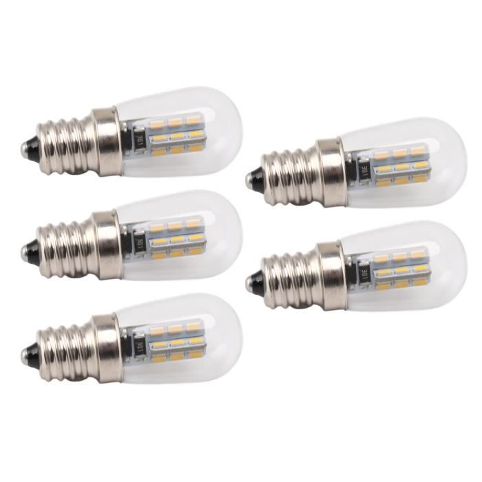 Ampoule LED E12 PWSHYMI - Haute Luminosité 120V - Réfrigérateur Lampe ...