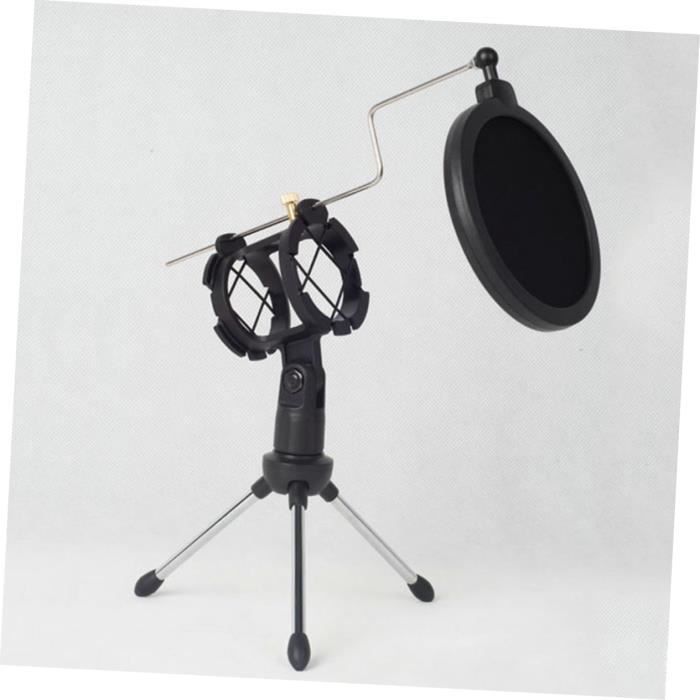 Nornward Ensemble Microphone Avec Pied Mini-Micros Microphone De ...