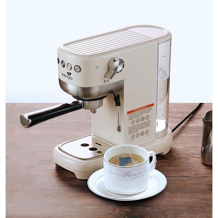 Machine à expresso - SENYA - Tasty Coffee - 20 bars - 1,1L - 1350W ...