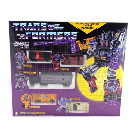 25cm - En boîte - Transformation G1 Réédition Menasor MISB ou No Box ...