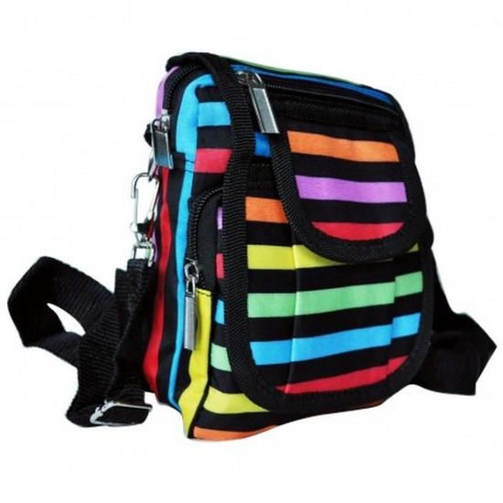 Sac sacoche homme femme multipoches - style multicolore - Cdiscount ...