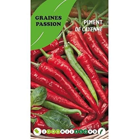 WEYE-, sachet de graines Piment de Cayenne[1192] - Cdiscount Jardin