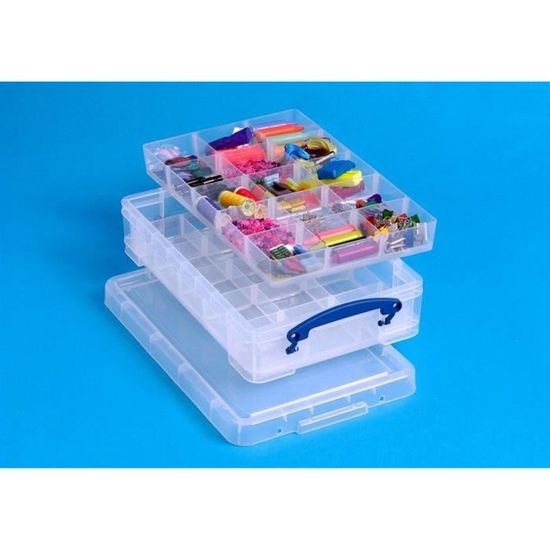 Boîte de rangement - Really Useful Boxes - 4L - Transparent ...