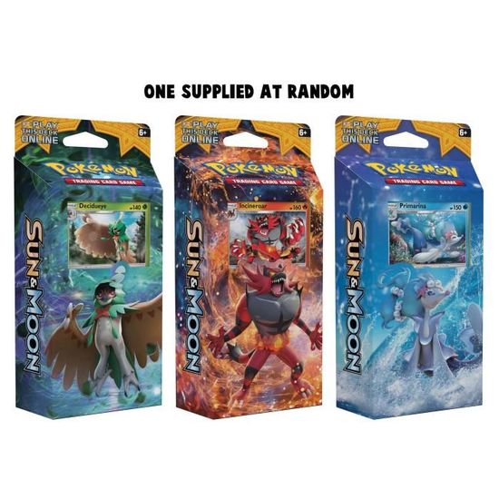Pokemon Pok81199 soleil et lune Theme Deck - Cdiscount Jeux - Jouets