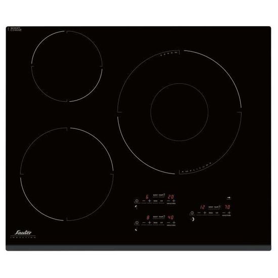 Destockage SAUTER Plaque induction 3 foyers STI964B - plaque induction ...
