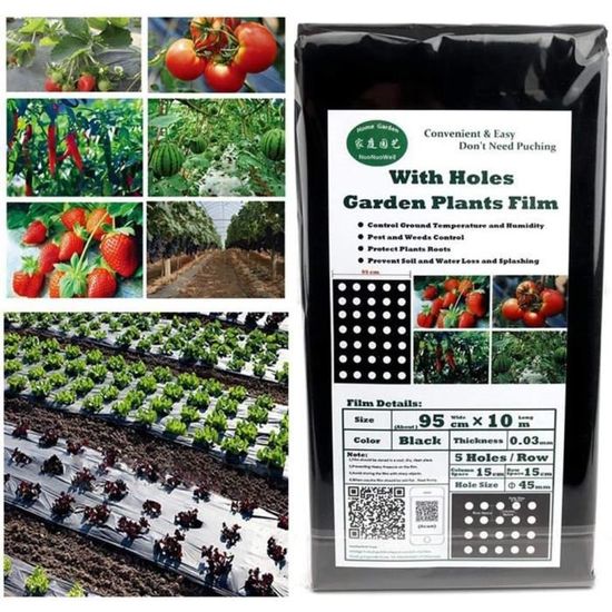 Liteness happygirr Film De Paillage, Bâche De Paillage, Légumes du ...