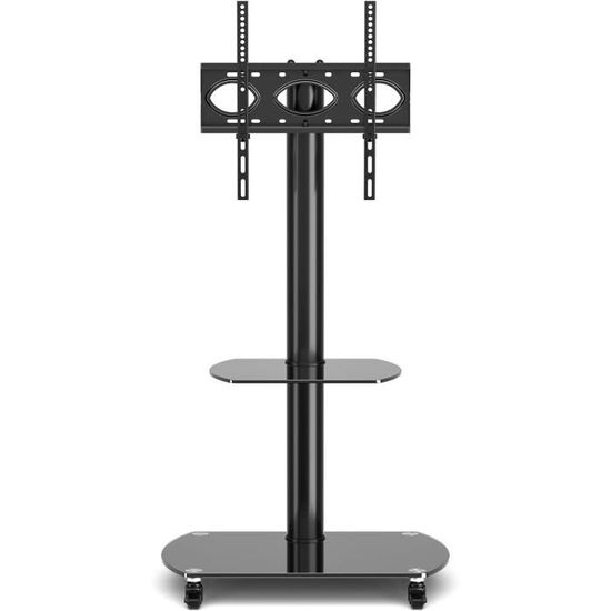 Support TV Pied sur Roulette avec Support Pivotant et Réglable Hauteur ...