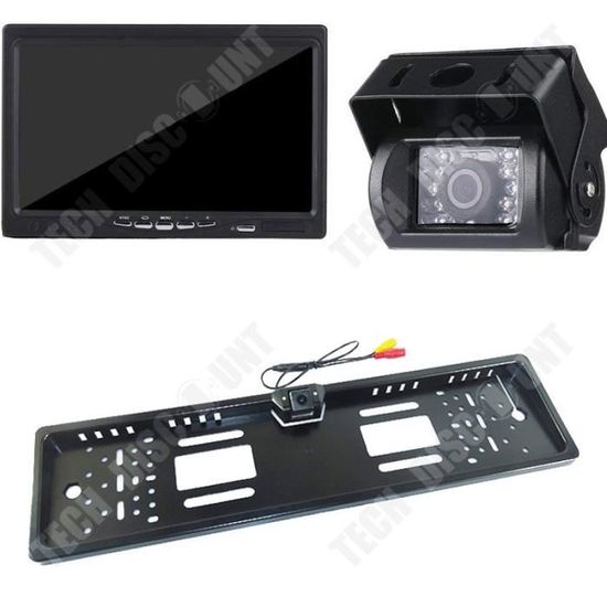 TD® Un ensemble de moniteur 7 pouces + une caméra sans fil à cadre ...