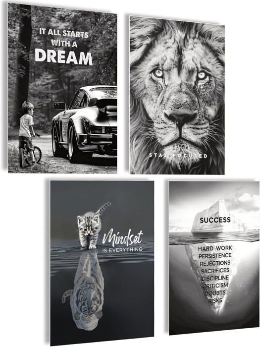 Poster de motivation -Poster esthétique de fitness - Poster de ...