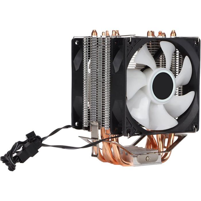 Ventirad CPU universel, faible bruit, flux d’air optimisé, Intel LGA ...