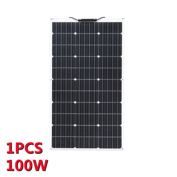 100W--Panneau Solaire Flexible 1000 W Cellules Solaires 1 ~ 10 Pièces 100 ~ 1000 Watt Module Pv ...