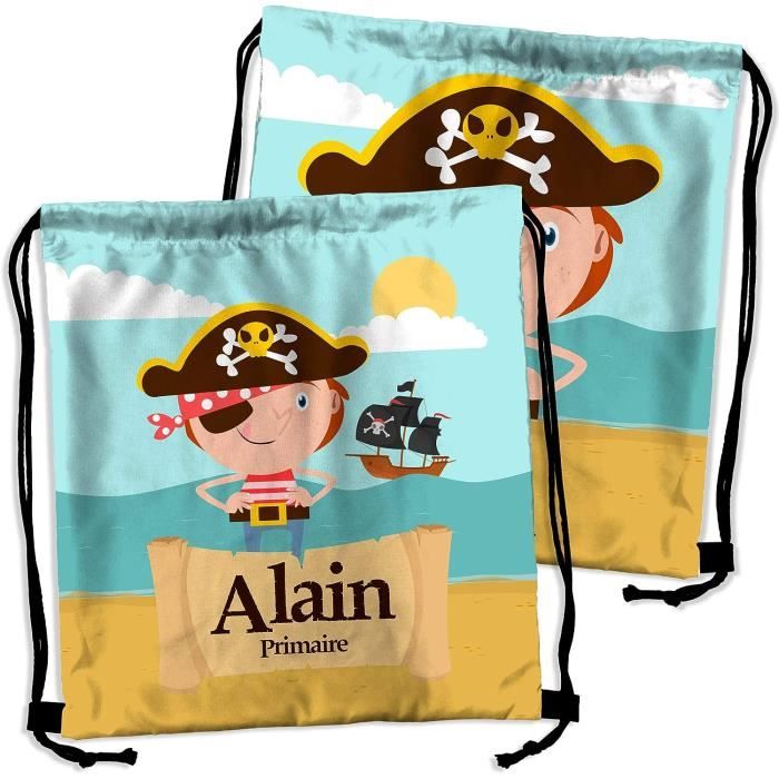 Sac À Dos Enfant Personnalisée Au Prénom. Rentrée Scolaire Fille Garçon ...