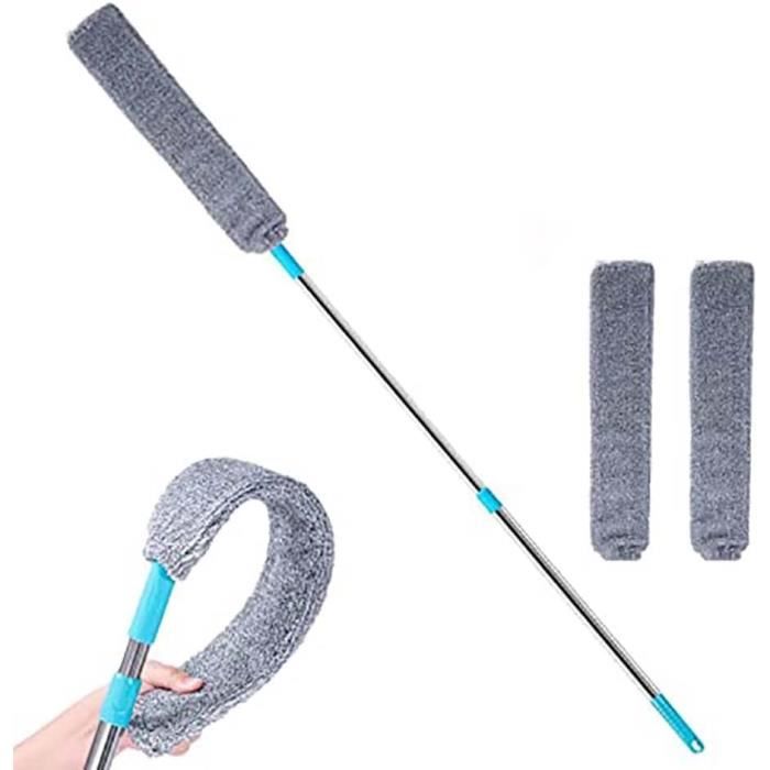 Plumeau Télescopique, Lavable Flexible Brosse À Poussière, Plumeau ...