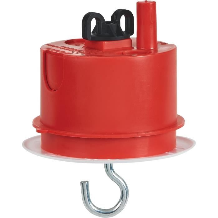 Boîte à encastrer Batibox maçonnerie + fiche pour luminaire - Ø65mm ...