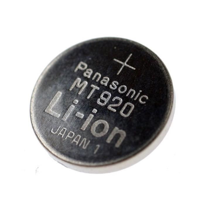 MT920 batterie Panasonic, le condensateur batterie GC920 0.33F ...