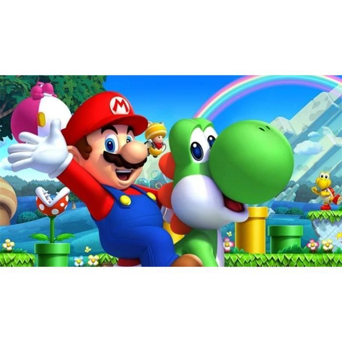 ITES-757 Hjgln 5D Bricolage "Super Mario" Kit De Peinture Au Diamant ...